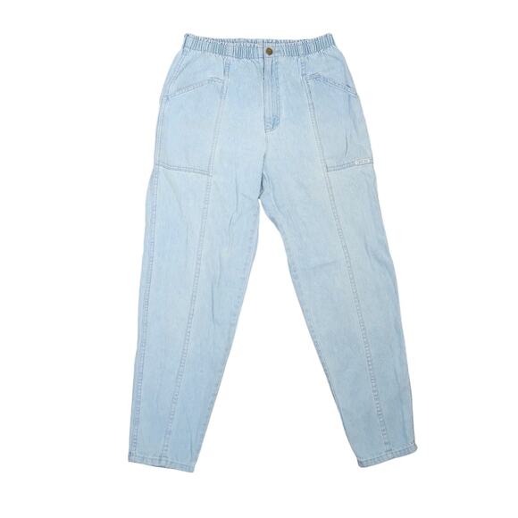 Cherokee | Jeans | Vintage 9s Cherokee Light Wash Blue Denim Pullon Mom ...